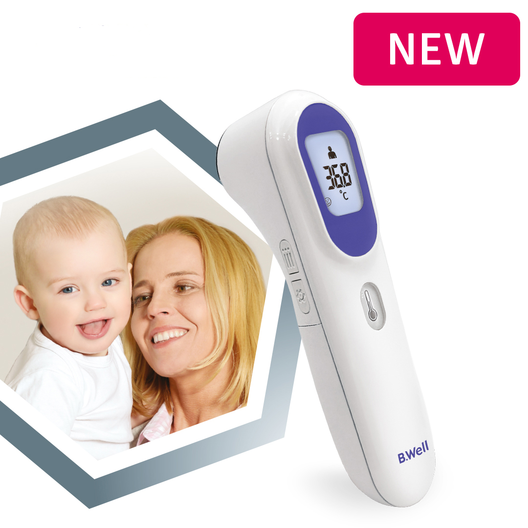 New! th-7000 non-сontact infrared thermometer - B.Well Swiss